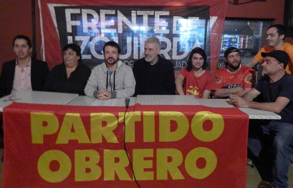 Con un tono crítico, el Partido Obrero 9 de Julio presento sus pre ... Con un tono crítico, el Partido Obrero 9 de Julio presento sus pre ...