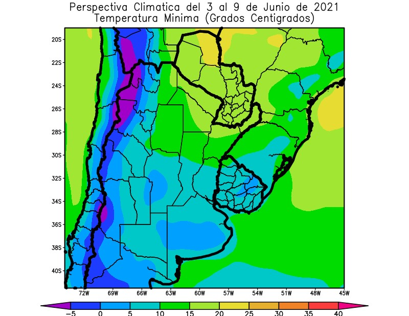 Clima: Avanzarán los vientos del sur causando temperaturas mínimas bajo ...